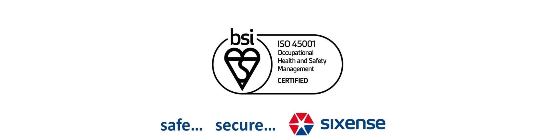 Sixense UK | Sixense achieve ISO 45001 accreditation