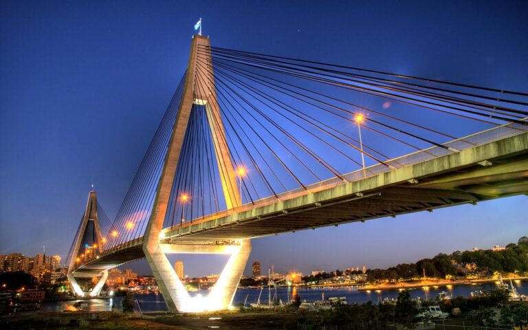 Anzac Bridge SHM - Sydney | Australia | Sixense UK