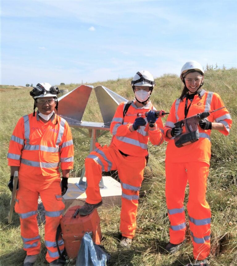 INSAR ACR Install starts in the sunshine | Sixense UK