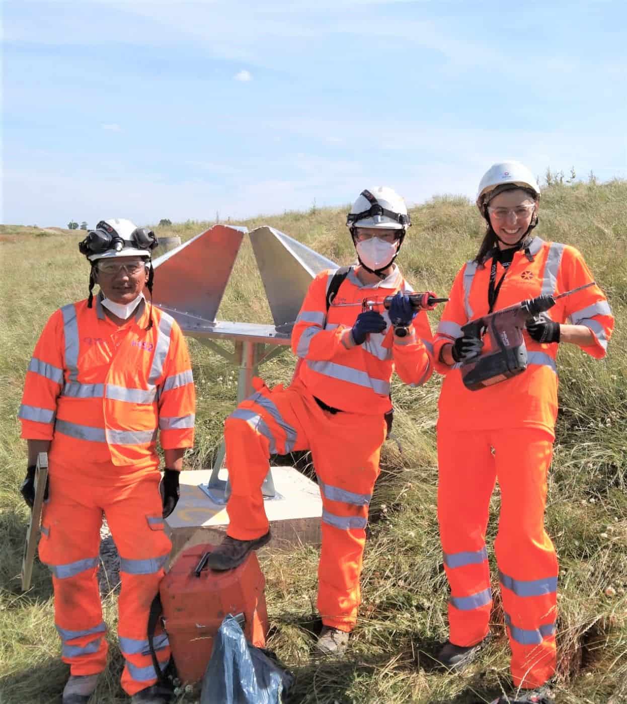 INSAR ACR Install starts in the sunshine | Sixense UK